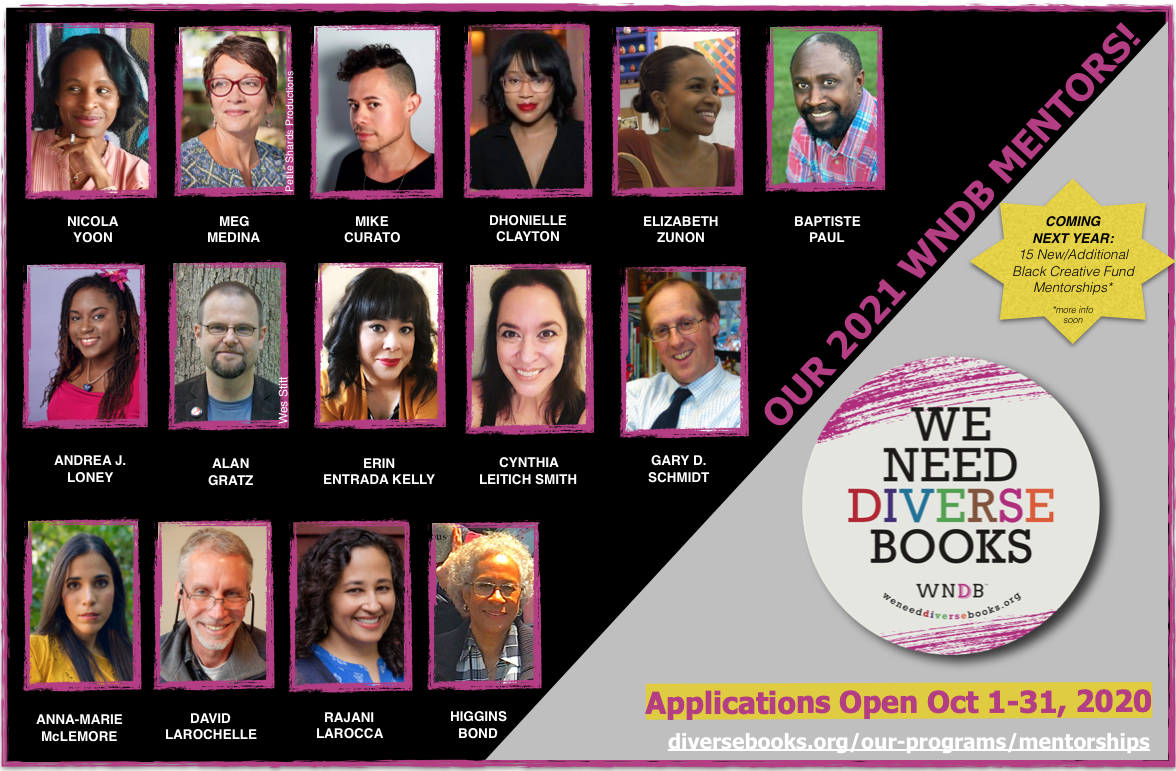 We Need Diverse Books (WNDB) Mentorship Program Announces Sixth Year ...